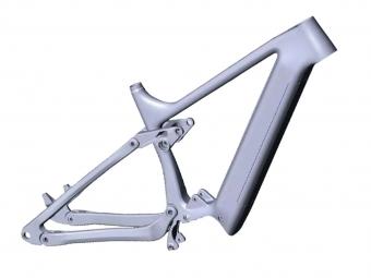 Fully Internal Cable Routing Suspension Electric MTB Frame Manufacturer ...
